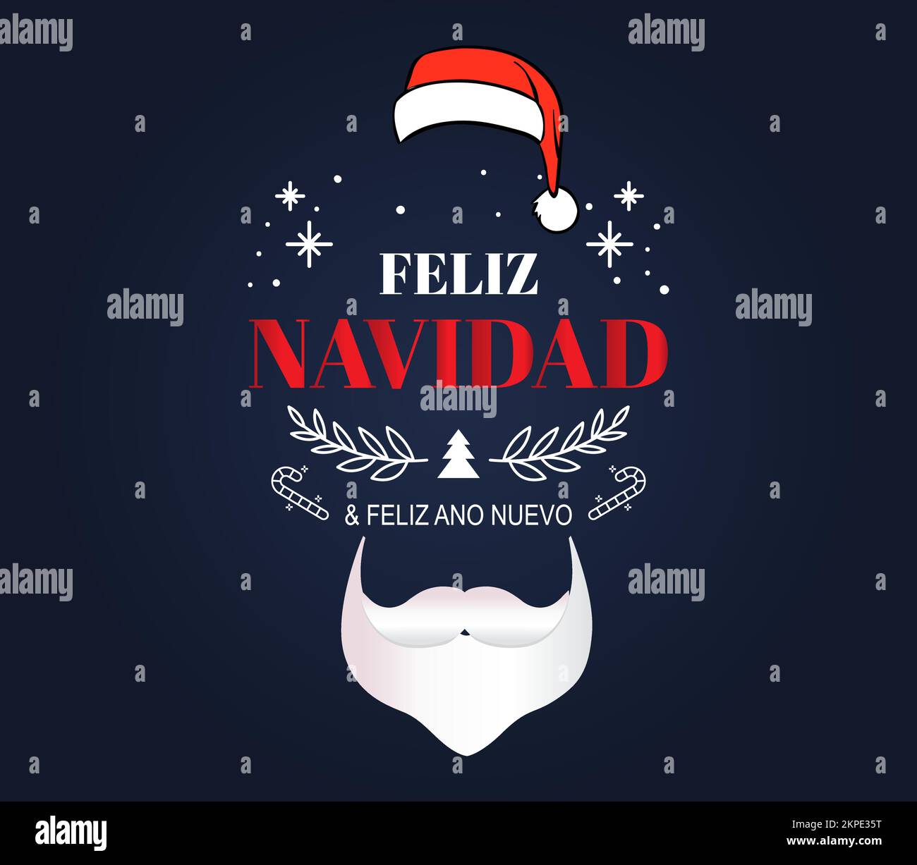 feliz navidad christmas spain noel Stock Vector Image & Art - Alamy