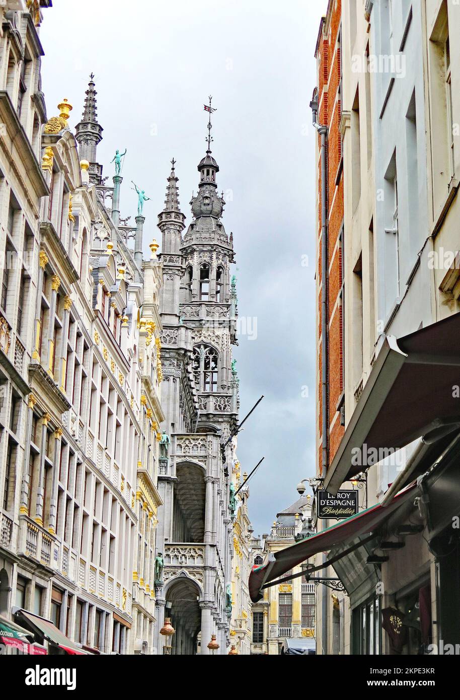Overview of Brussels; Belgium, Europe Stock Photo - Alamy