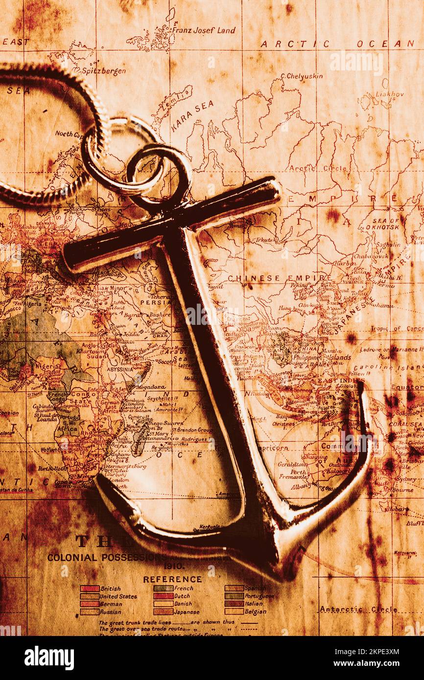 World map on sheet metal hi-res stock photography and images - Alamy