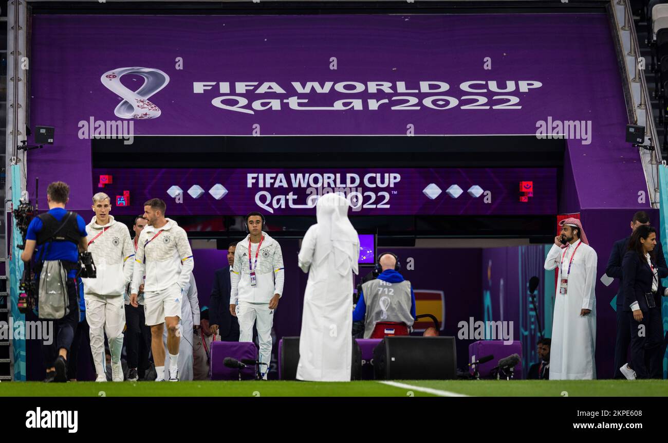 Doha, Qatar. 27th Nov, 2022. Nico Schlotterbeck (Deutschland ...