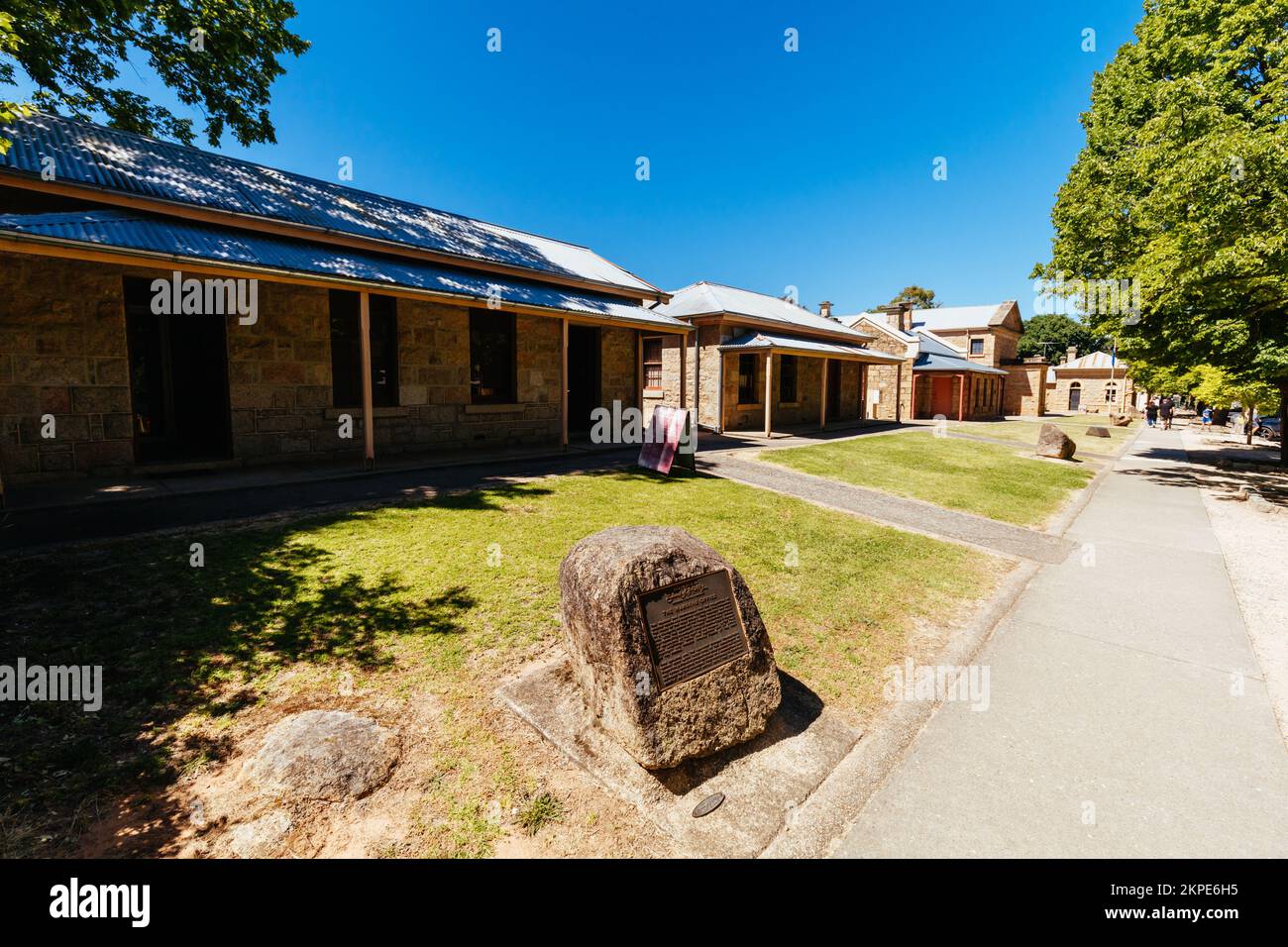 Beechworth Gaol in Victoria Australia Stock Photo - Alamy