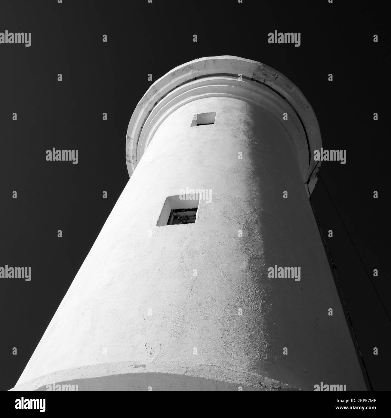 Twilight lighthouse Black and White Stock Photos & Images - Alamy