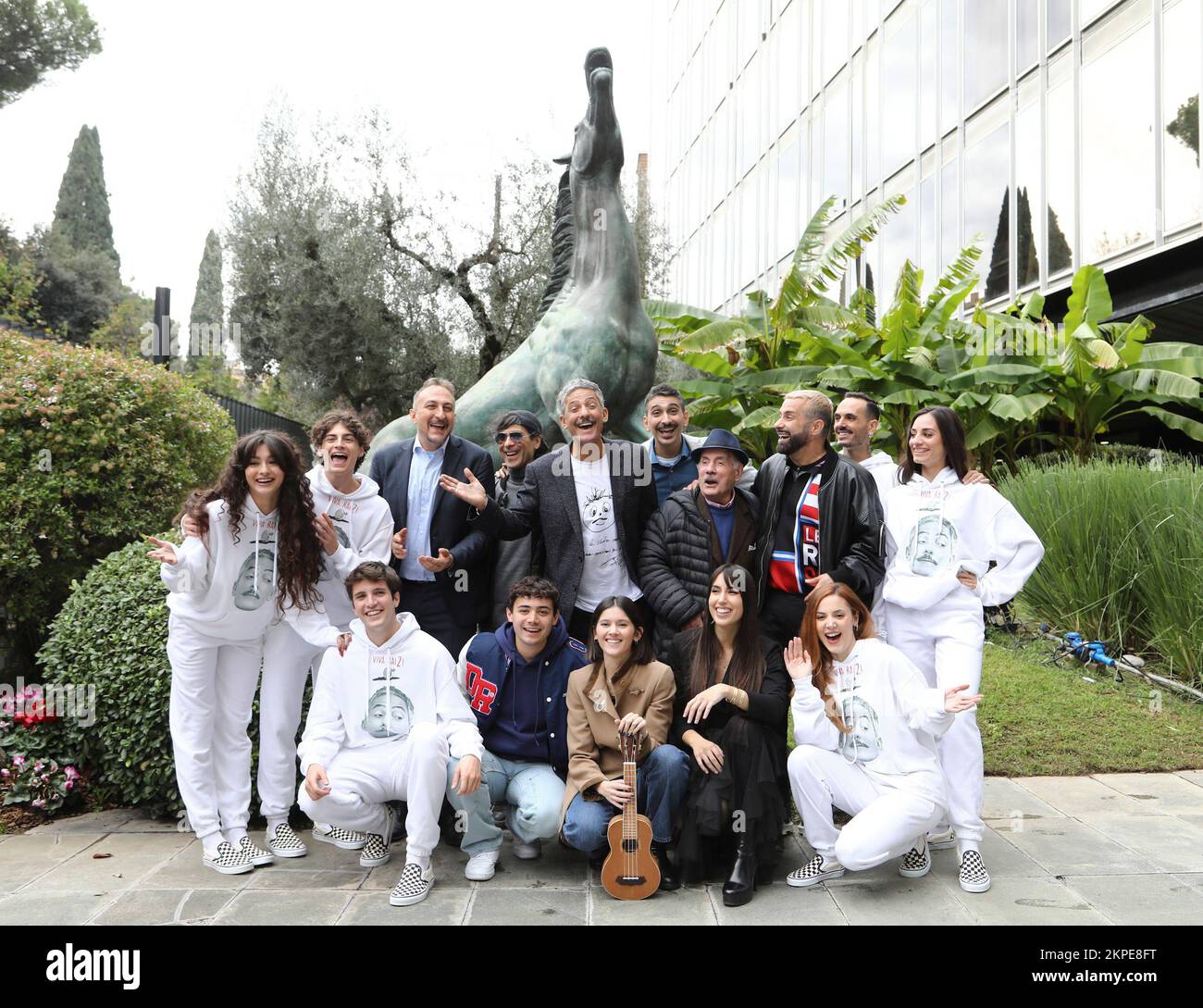Rome, Italy. 28th Nov, 2022. Rome, Rai Mazzini headquarters ...