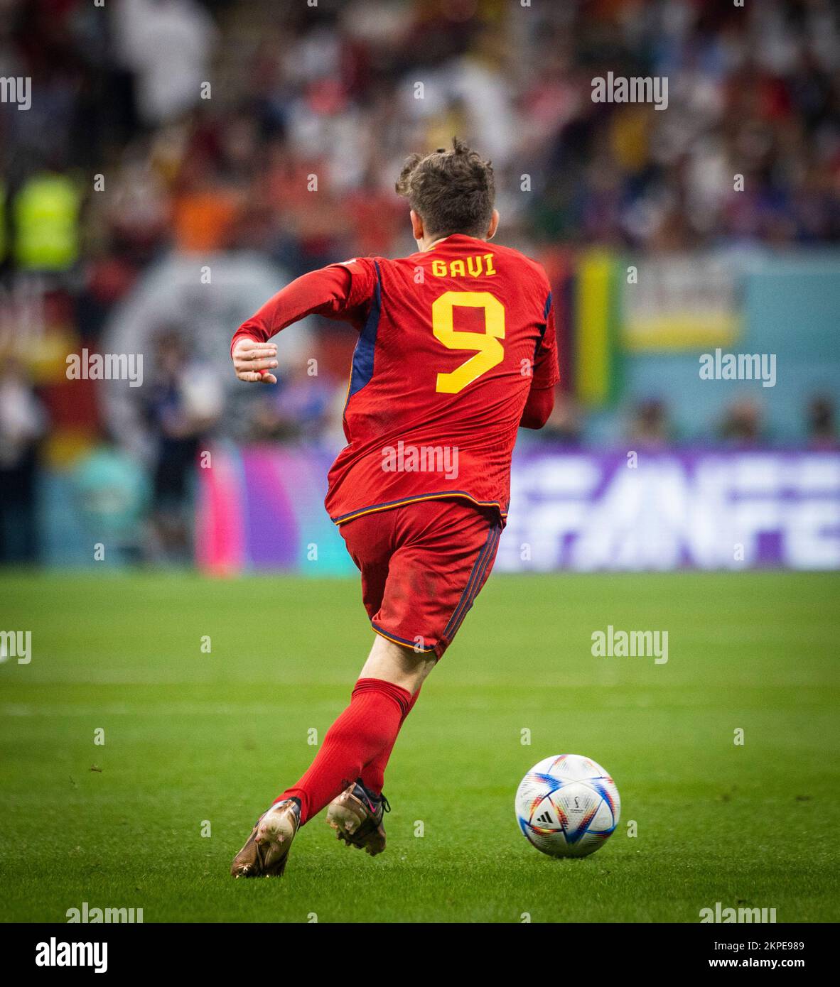 Doha, Qatar. 27th Nov, 2022. Gavi (Spanien) Germany - Spain Deutschland ...