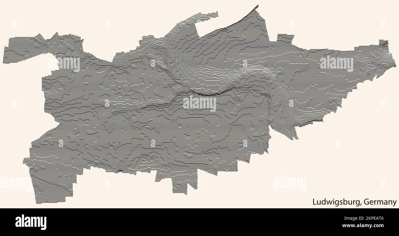 Ludwigsburg map hi-res stock photography and images - Alamy