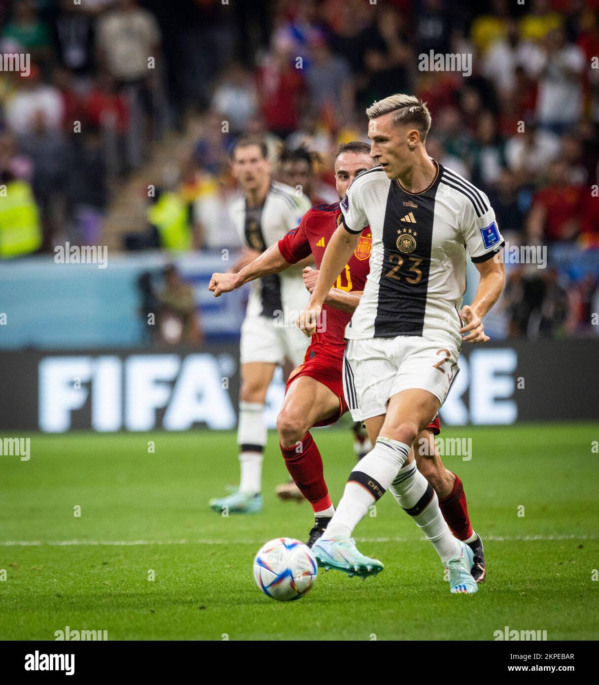 Doha, Qatar. 27th Nov, 2022. Nico Schlotterbeck (Deutschland) Germany ...