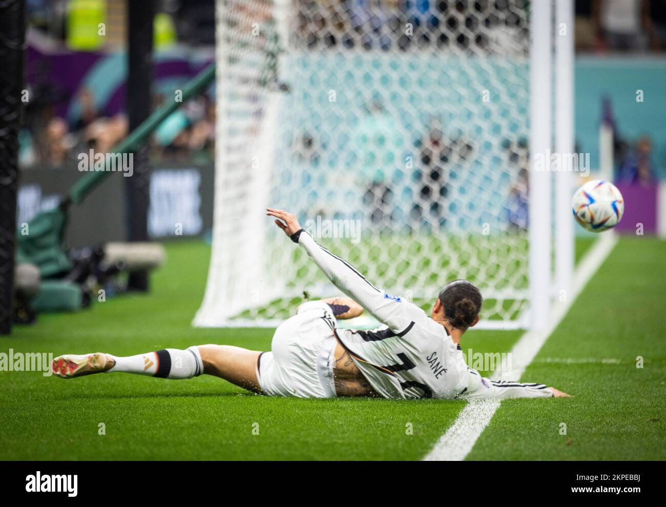 Doha, Qatar. 27th Nov, 2022. Leroy Sane (Deutschland) Germany - Spain ...