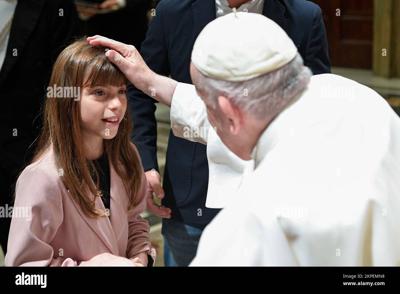 Italy, Rome, Vatican, 2022/11/29 .Pope Francis receives in audience the ...