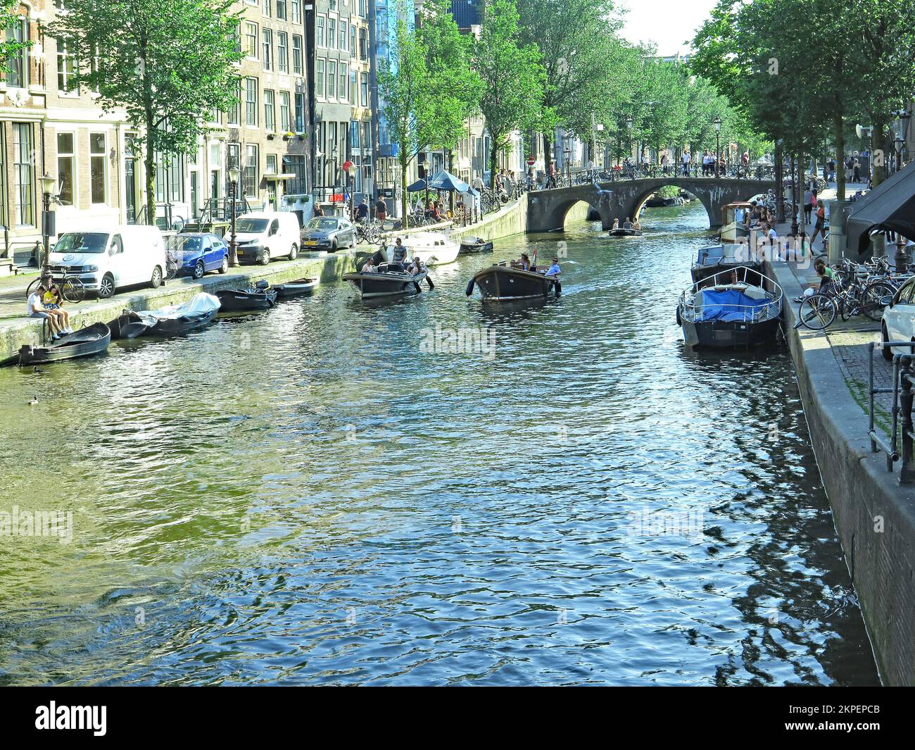 General view of Amsterdam, Holland, Netherlands, Europe Stock Photo - Alamy
