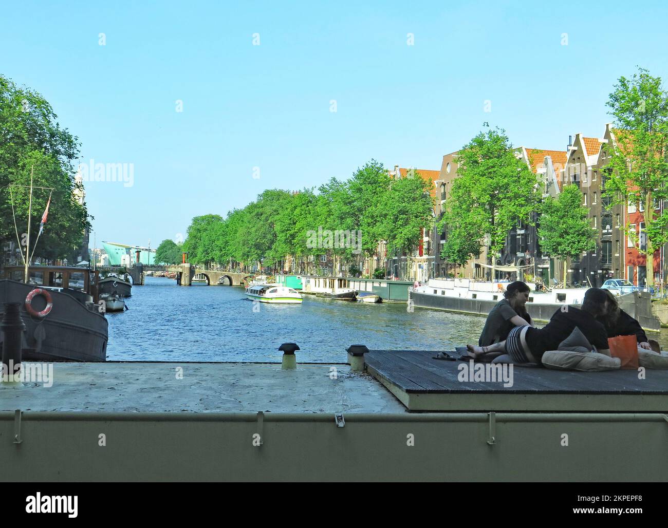 General view of Amsterdam, Holland, Netherlands, Europe Stock Photo - Alamy