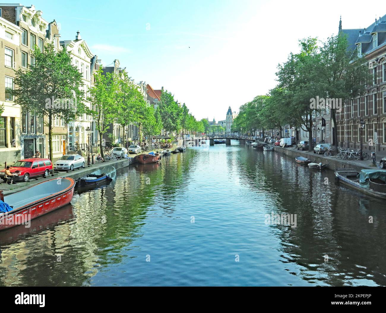 General view of Amsterdam, Holland, Netherlands, Europe Stock Photo - Alamy