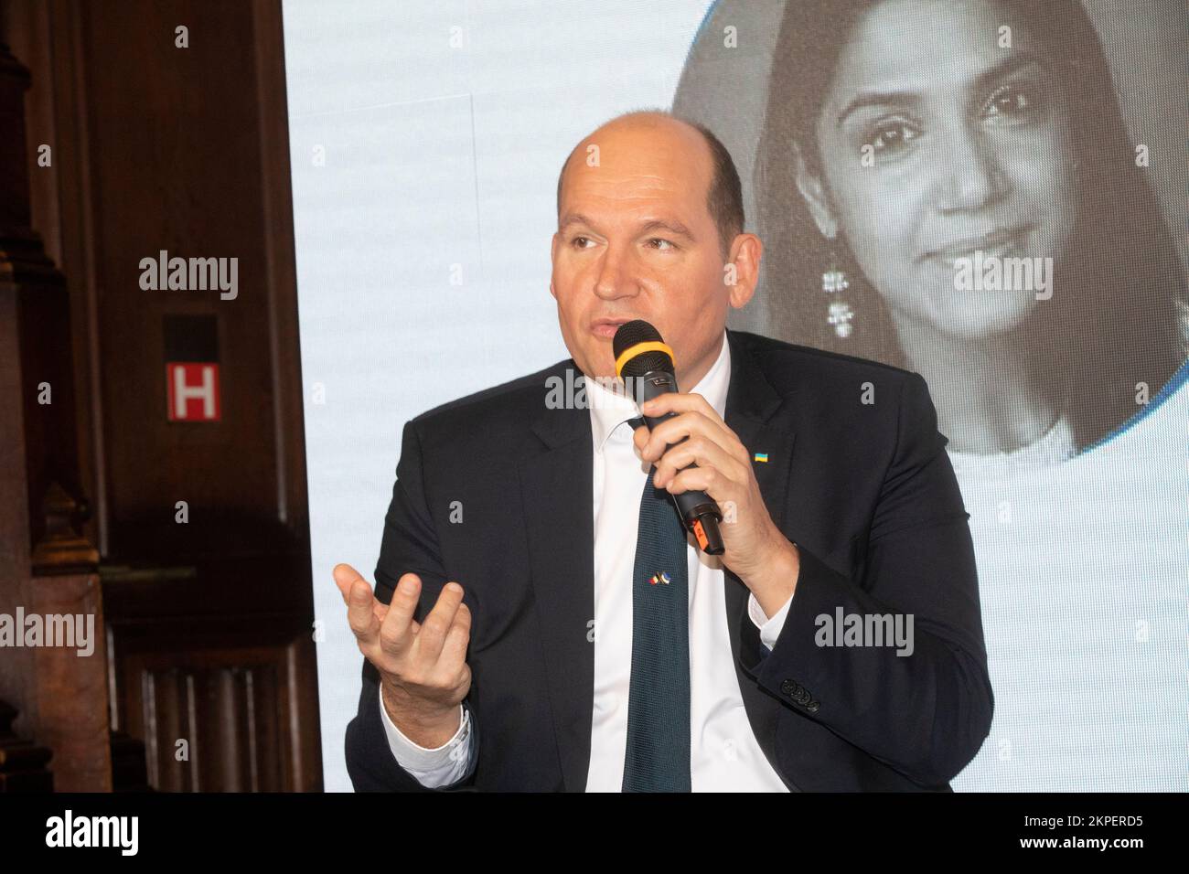 Brussels, Belgium. 28th Nov, 2022. Brussel-bruxelles City Mayor ...