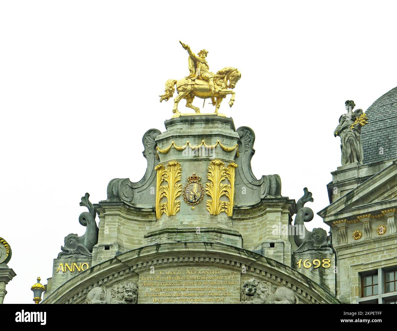 Overview of Brussels; Belgium, Europe Stock Photo - Alamy