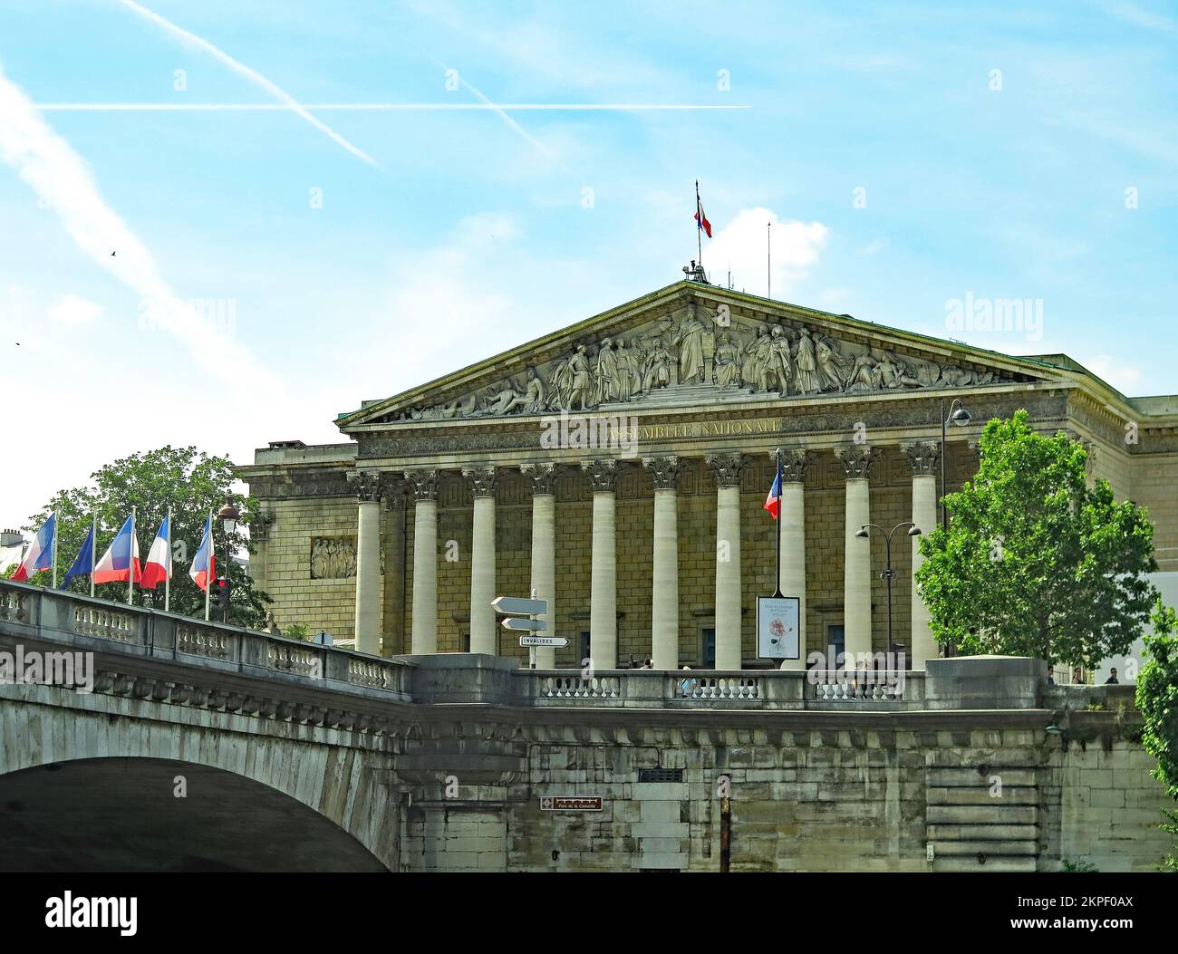 French Parliament, Paris, France, Europe Stock Photo - Alamy