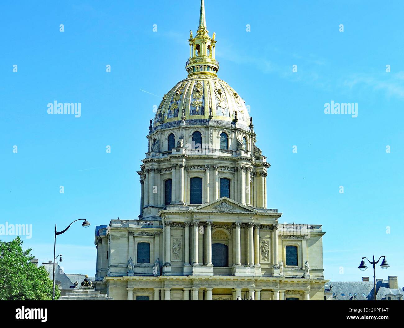 View of the Los Invalidos National Palace, Paris, France, Europe Stock ...