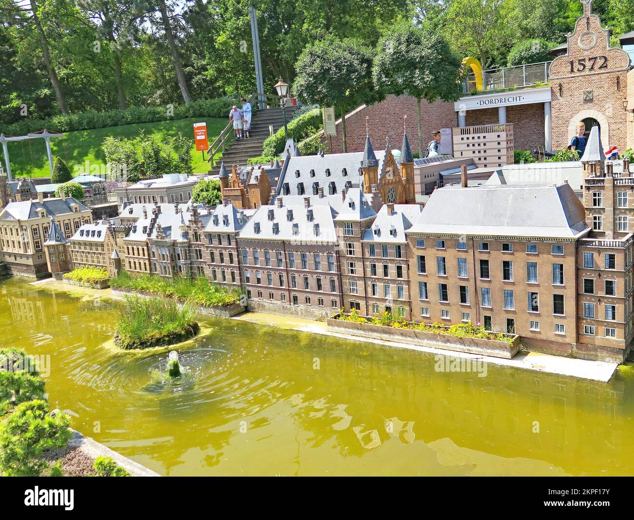 Overview of Madurodam, Holland in miniature, The Hague; Holland ...