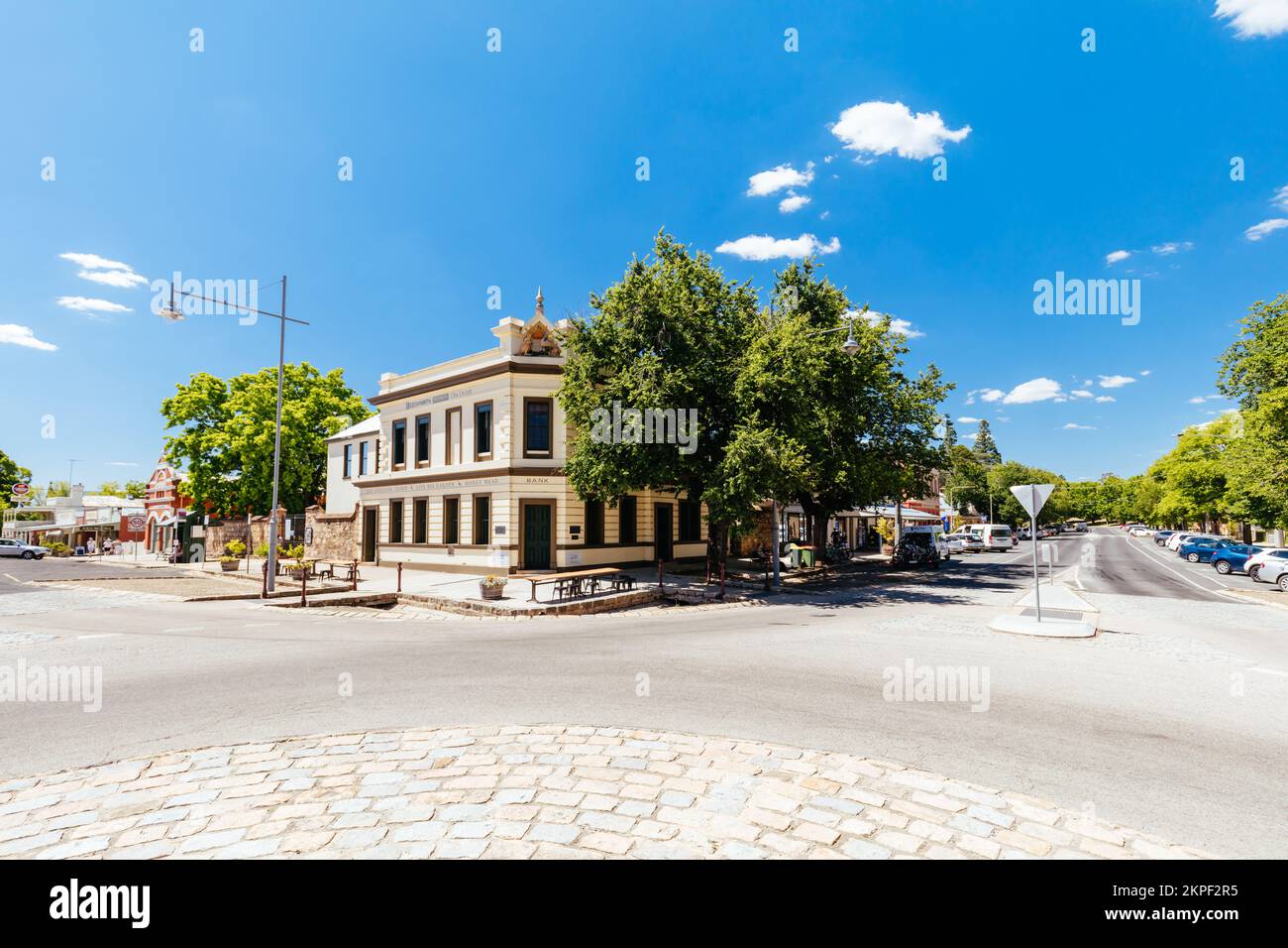 Beechworth Town Centre Stock Photo - Alamy