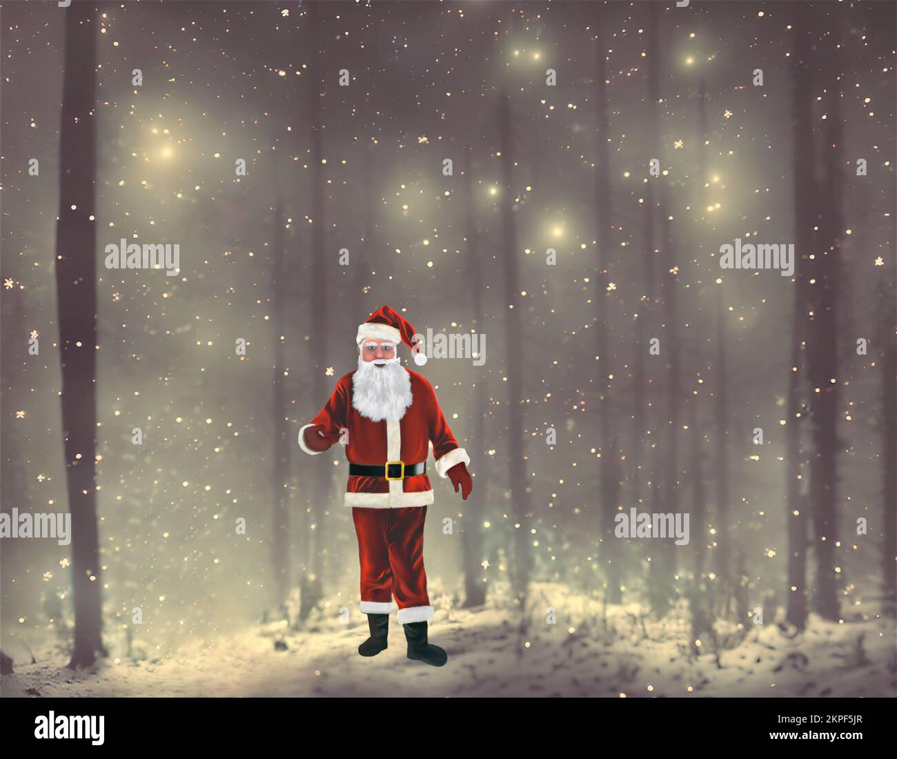 Fairytale forest illustration hi-res stock photography and images - Alamy