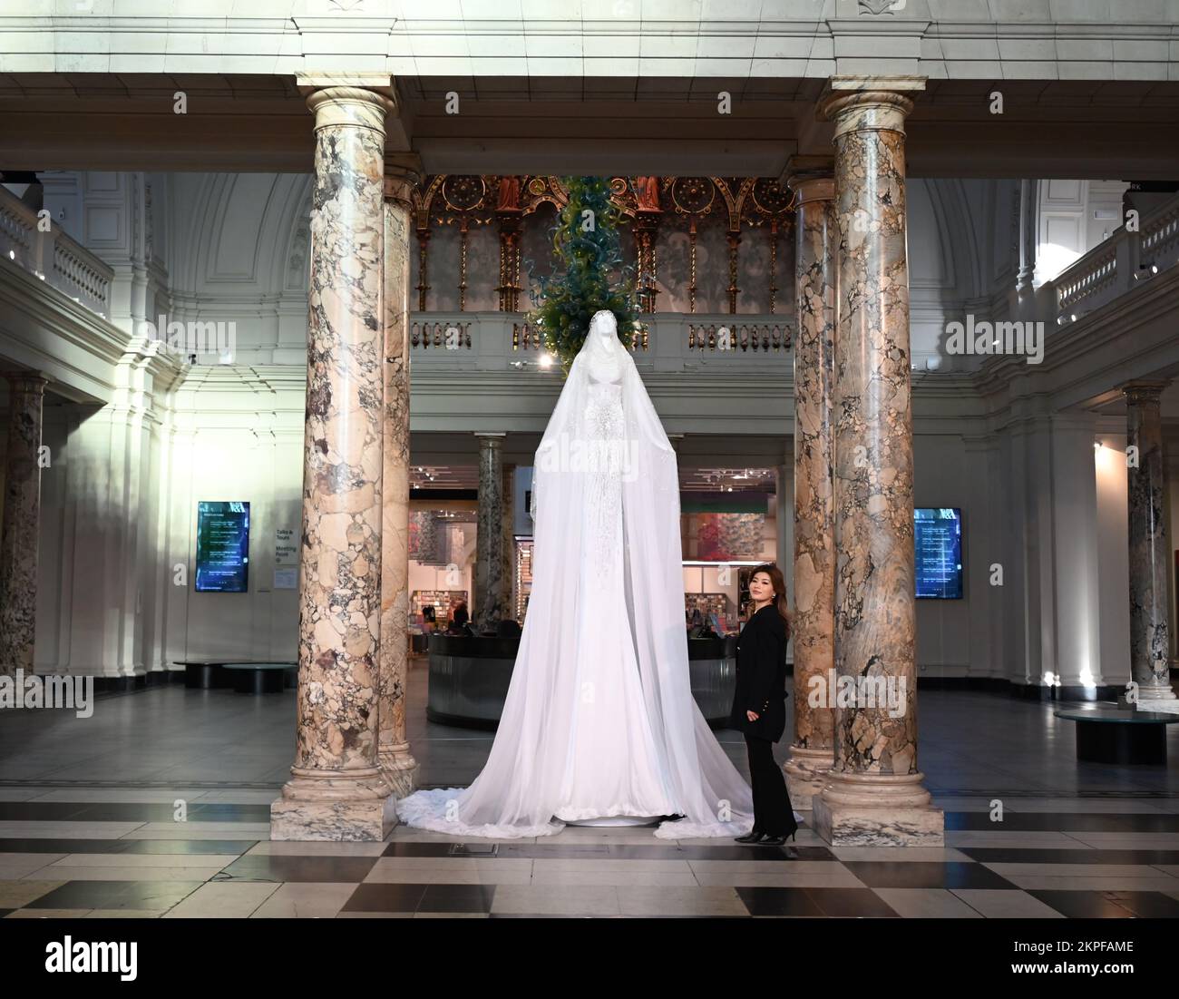 Today the V7A unveiled a dazzling Christmas Tree installation ,designed ...