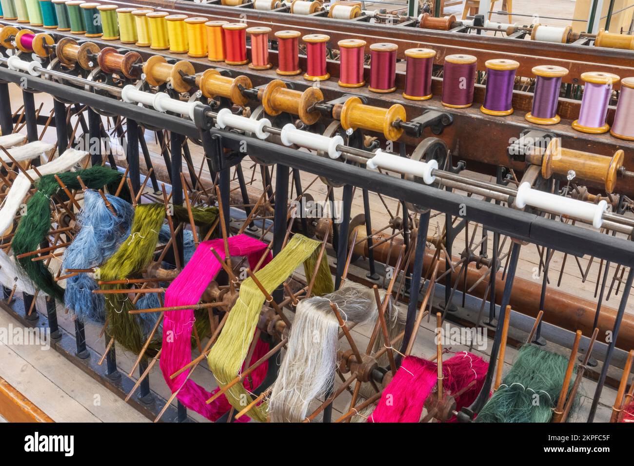 England, Hampshire, Whitchurch, Whitchurch Silk Mill Museum, Historic ...