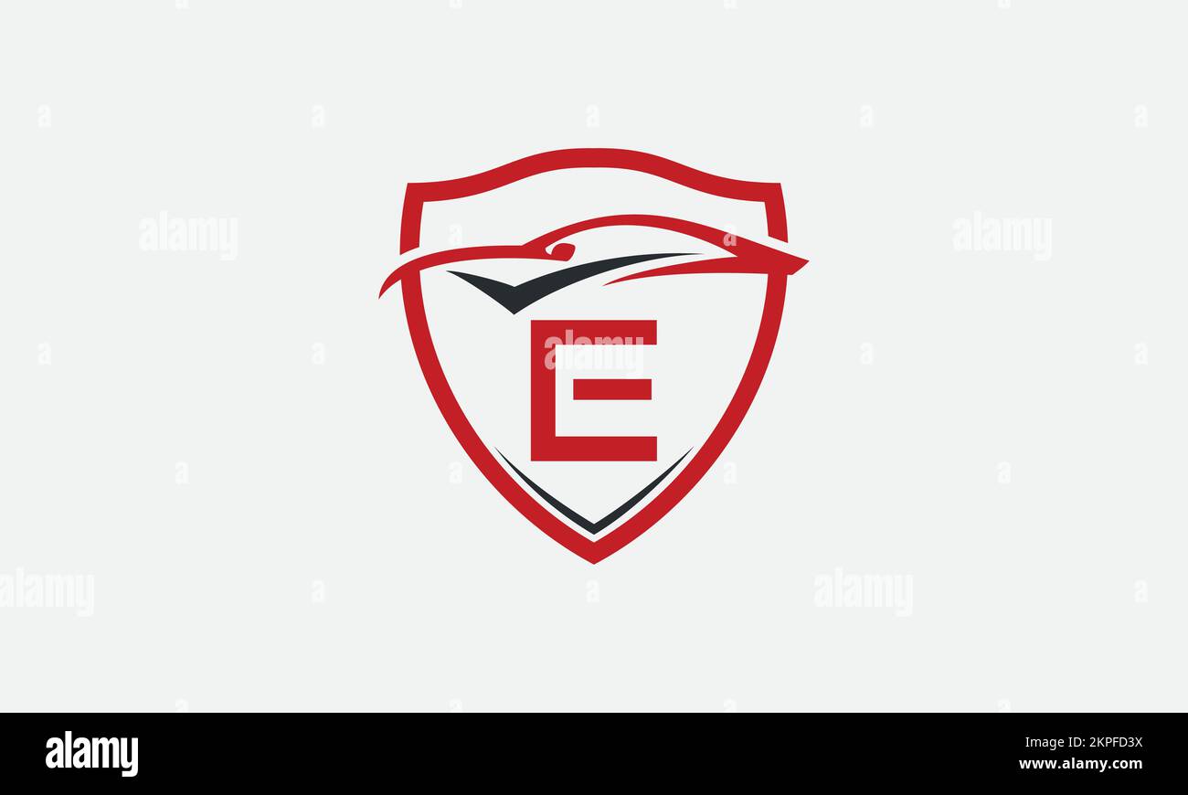 Shield car logo illustrations hi-res stock photography and images - Alamy