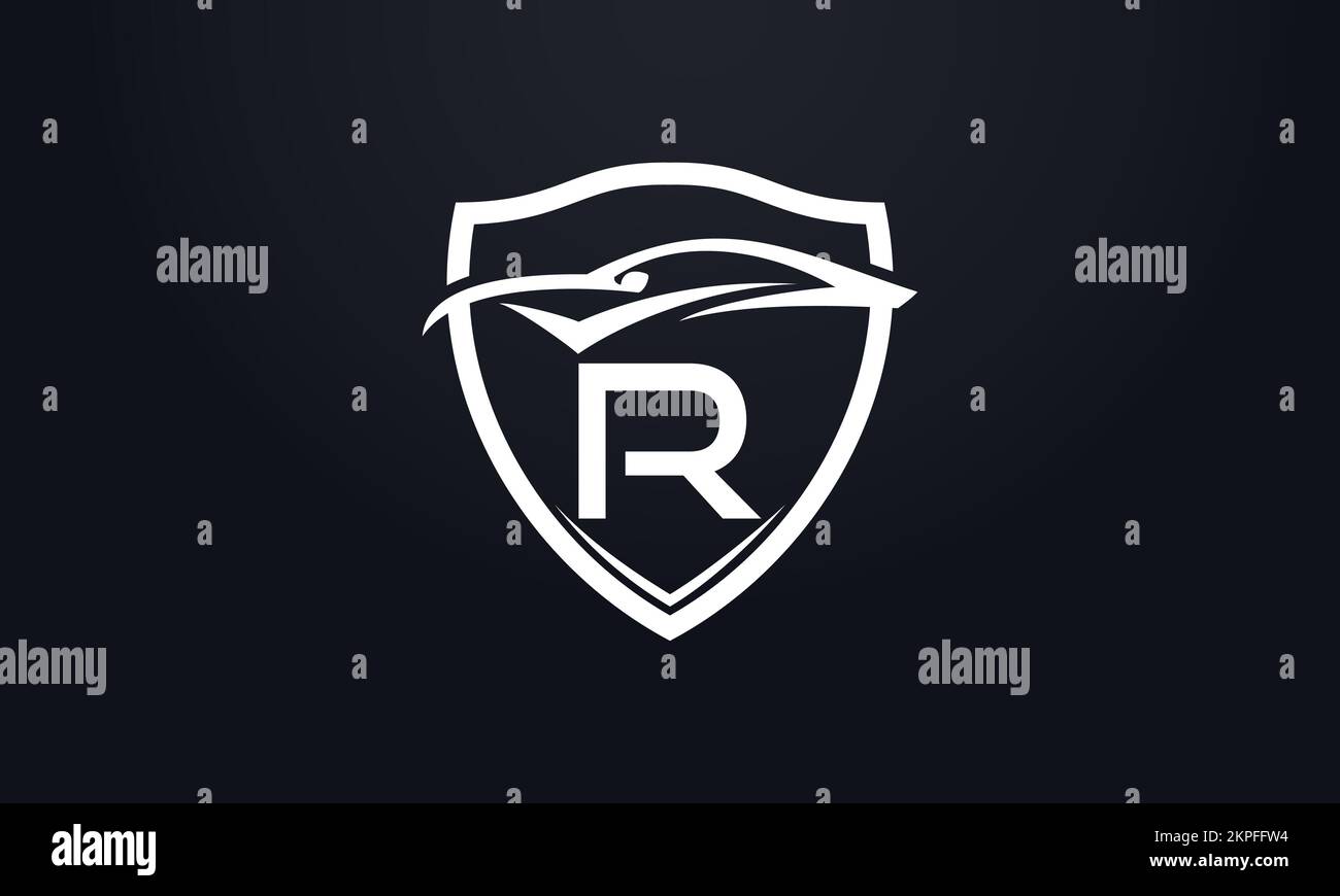 Shield car logo illustrations hi-res stock photography and images - Alamy