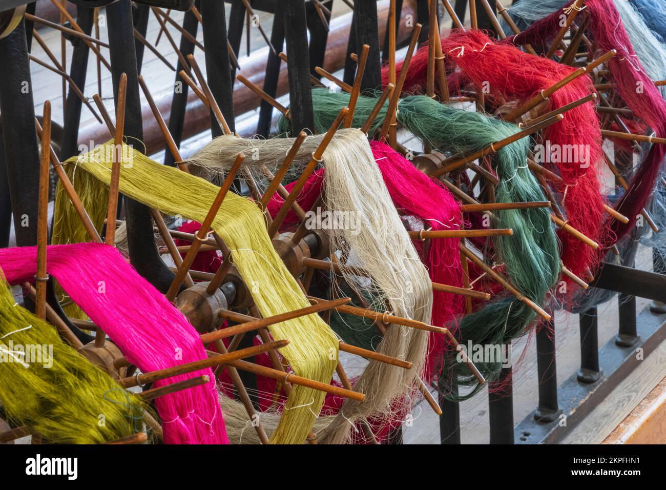 England, Hampshire, Whitchurch, Whitchurch Silk Mill Museum, Historic ...