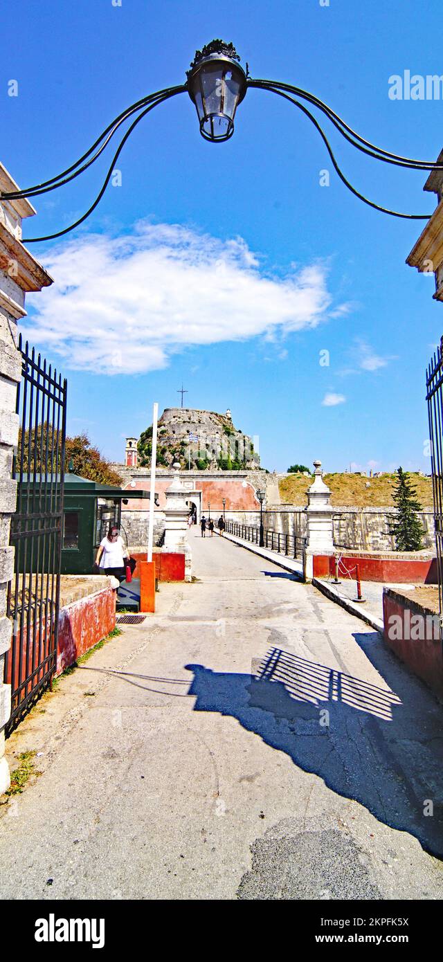 Corfu coast in the Ionian Sea, Greece, Europe Stock Photo - Alamy