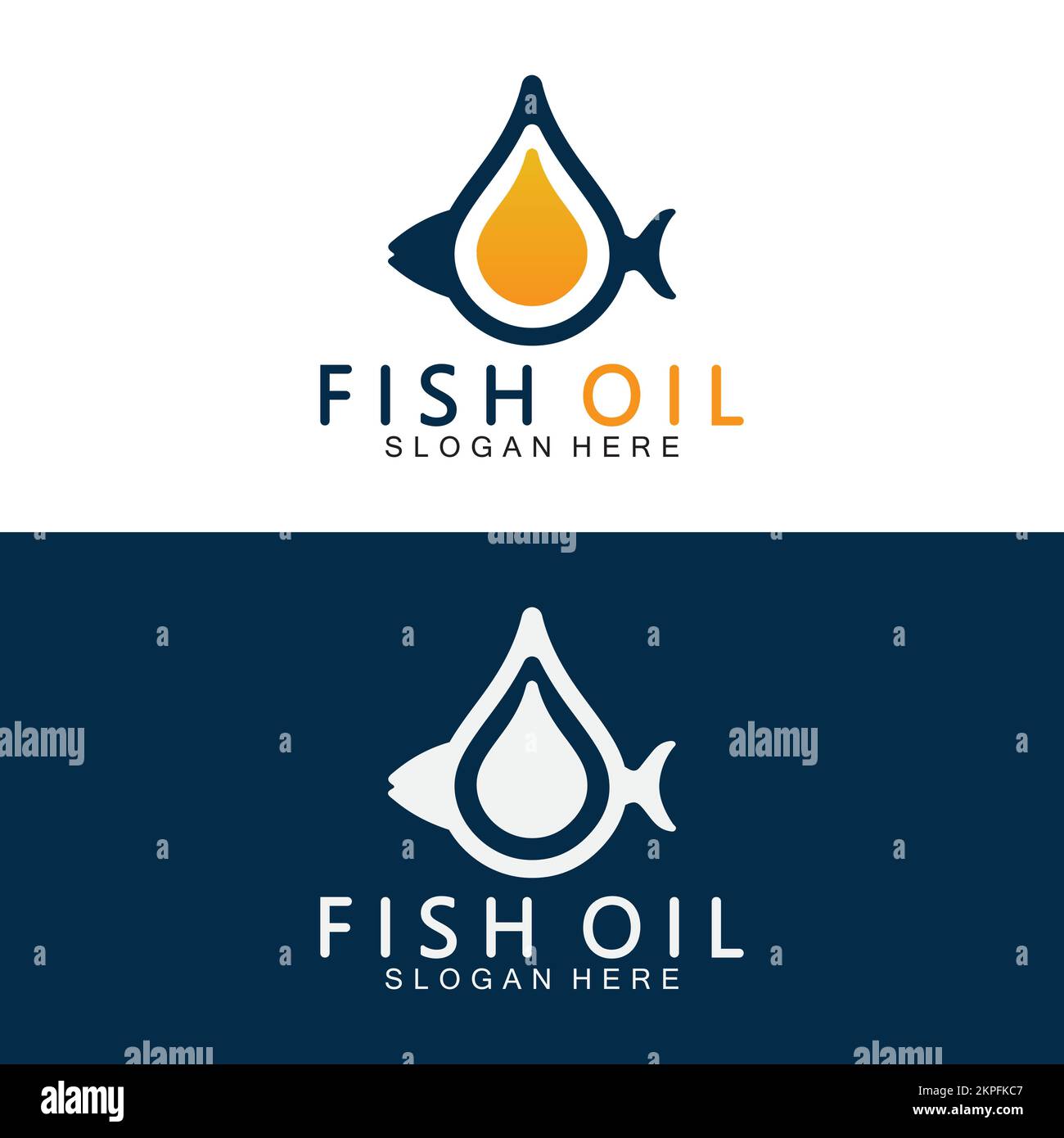 Fish oil logo vector illustration template Stock Vector Image & Art - Alamy