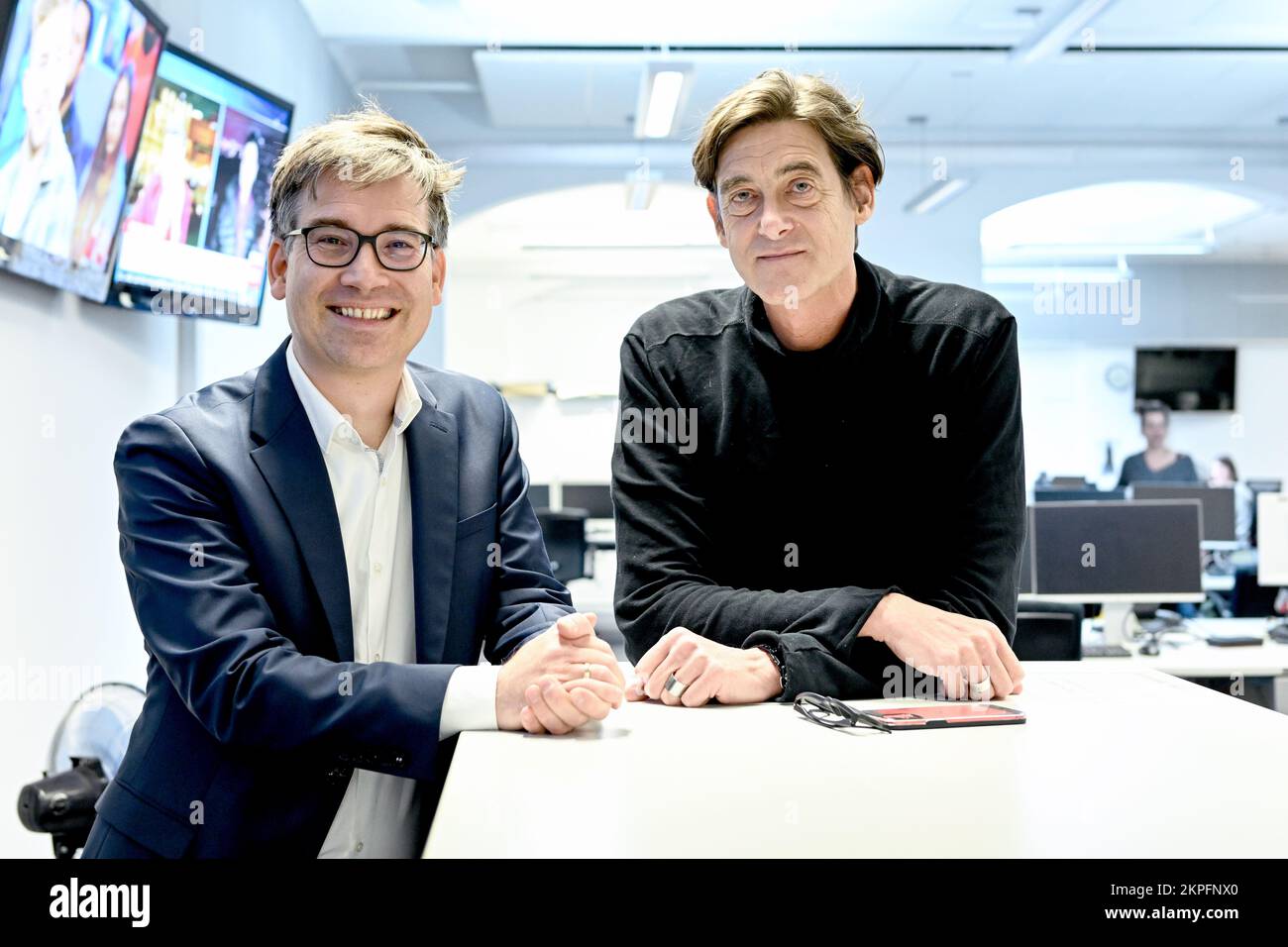 21 November 2022, Berlin: The editors-in-chief of the newspaper ...