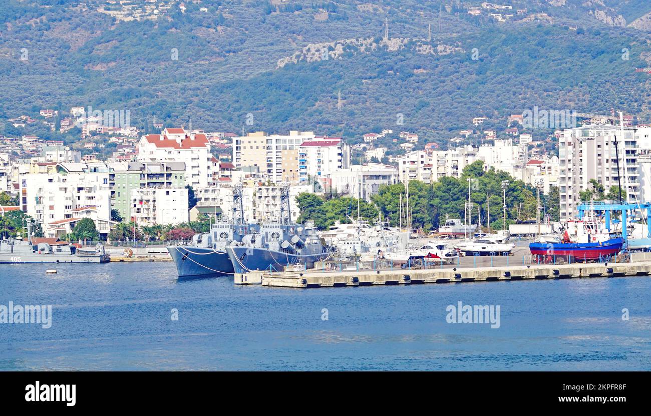 Port Adria, Bar, Montenegro, Balkan Peninsula, Europe Stock Photo - Alamy
