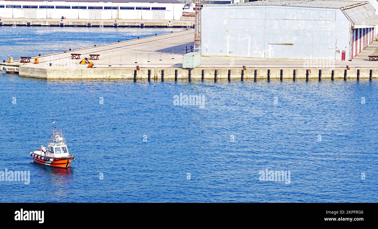 Port Adria, Bar, Montenegro, Balkan Peninsula, Europe Stock Photo - Alamy