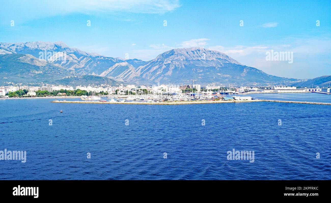 Port Adria, Bar, Montenegro, Balkan Peninsula, Europe Stock Photo - Alamy