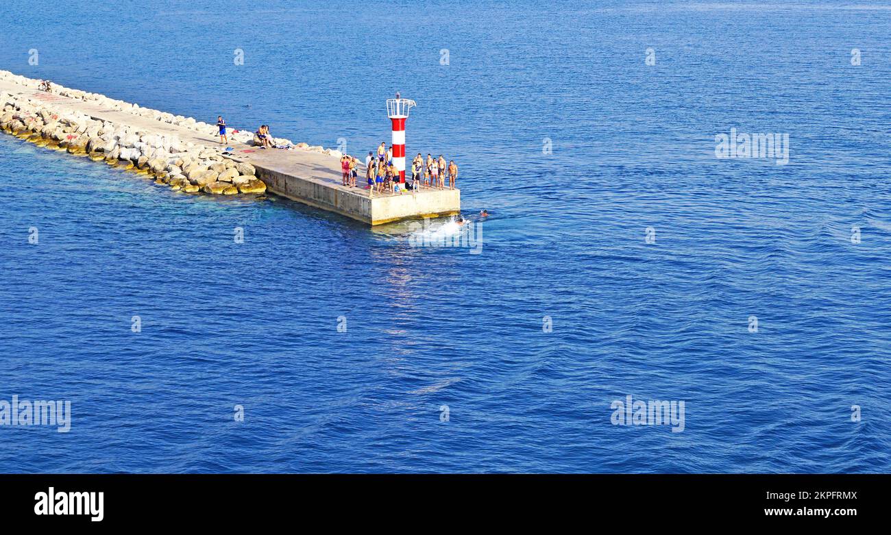 Port Adria, Bar, Montenegro, Balkan Peninsula, Europe Stock Photo - Alamy