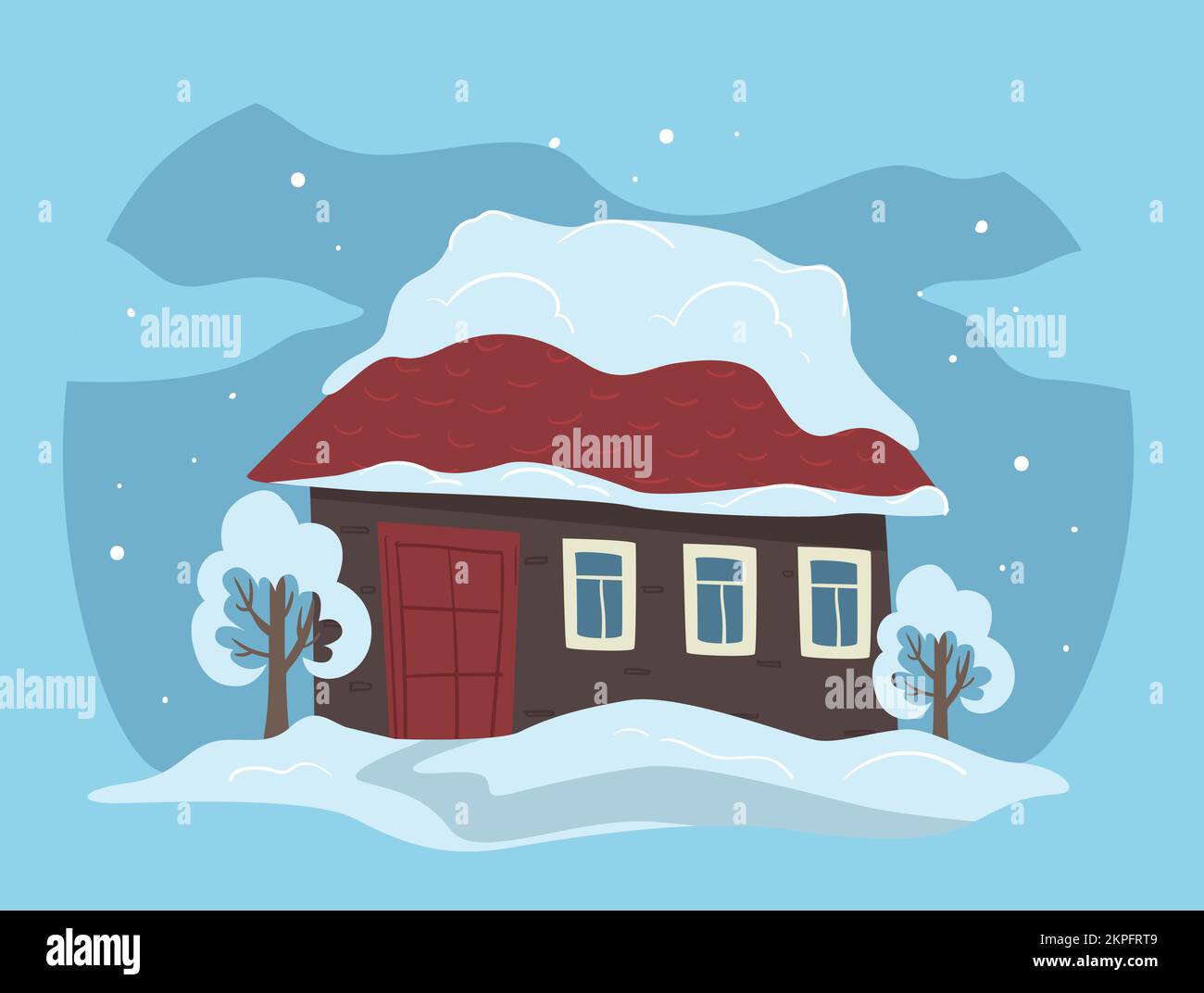 Surrounding scenery Stock Vector Images - Alamy