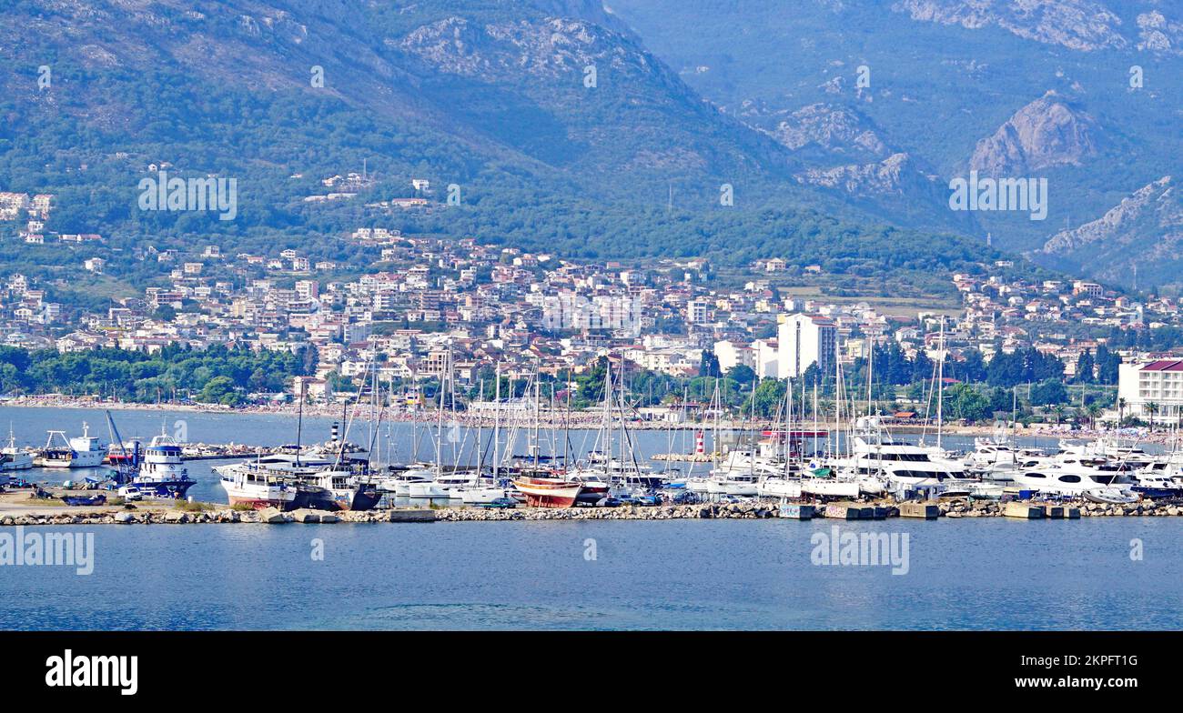 Port Adria, Bar, Montenegro, Balkan Peninsula, Europe Stock Photo - Alamy