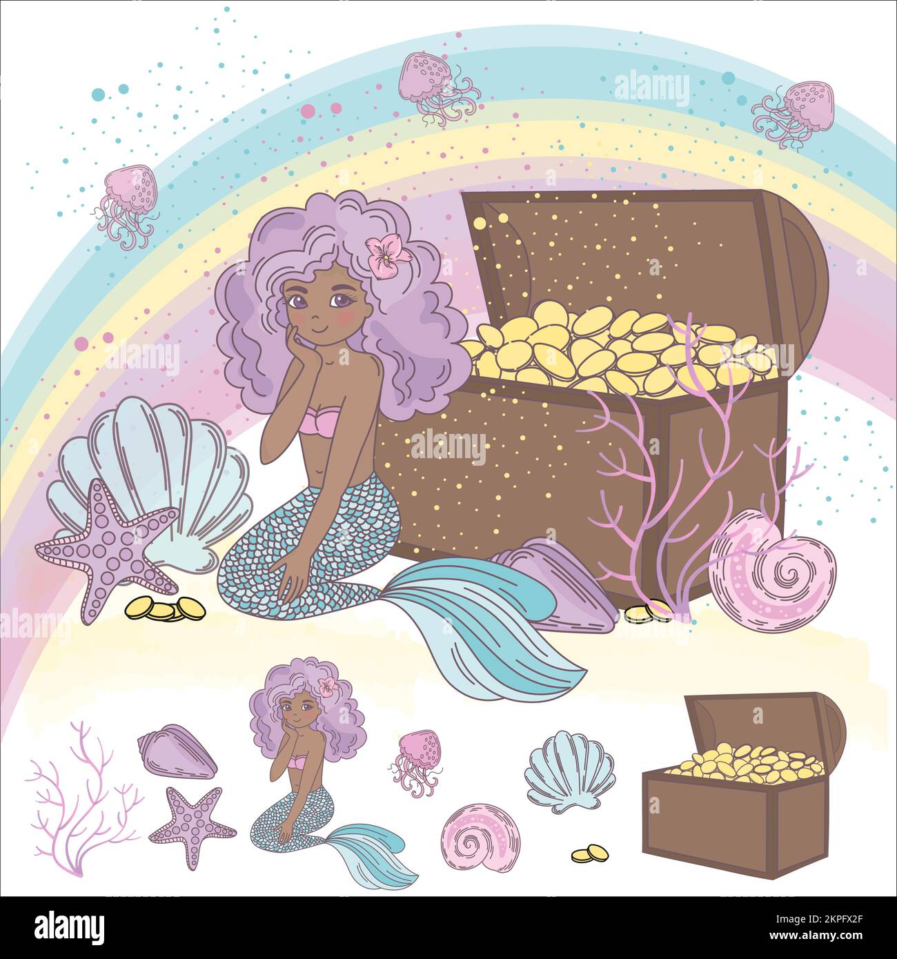 Treasure chest clipart hi-res stock photography and images - Alamy