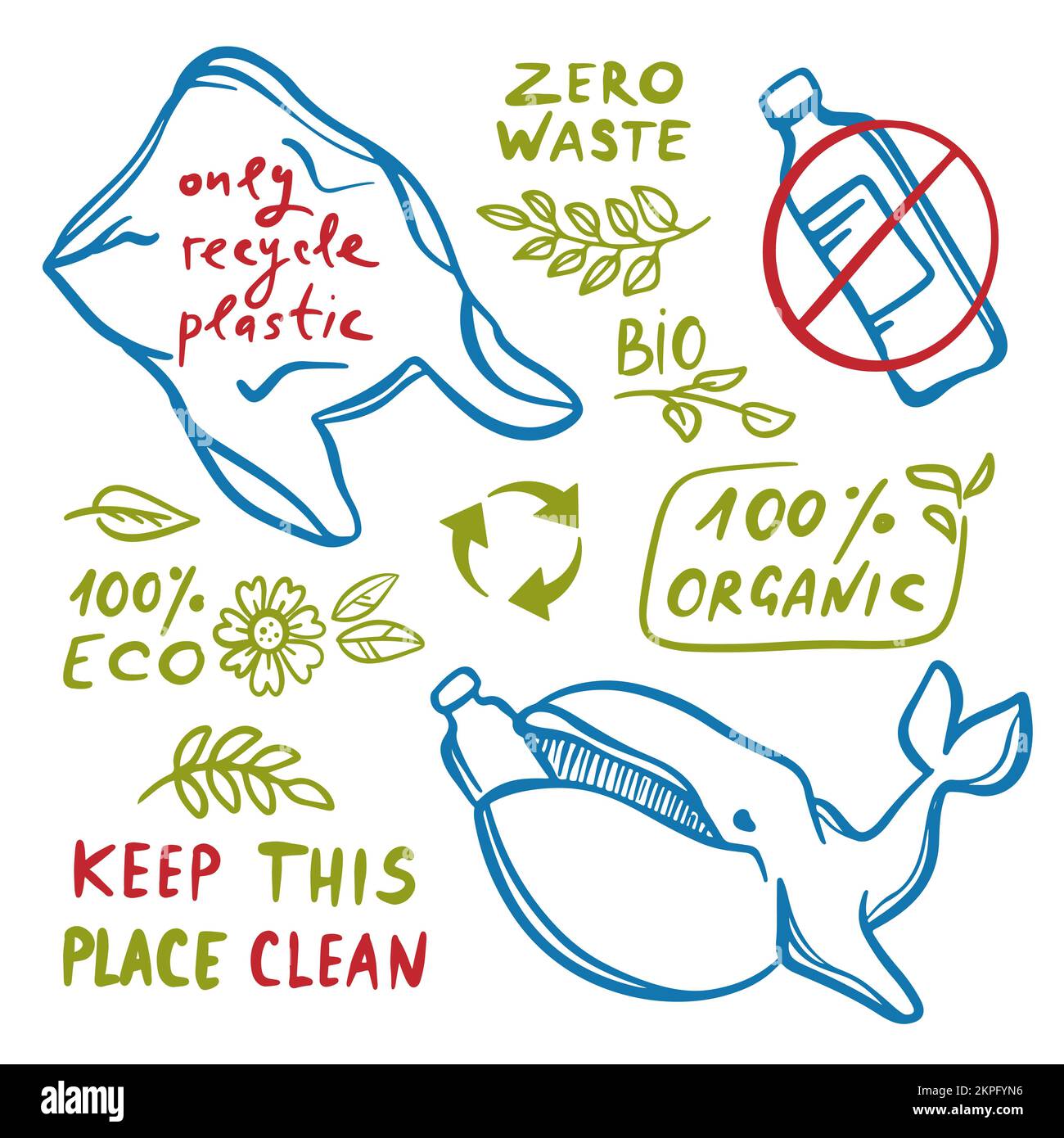 ZERO WASTE ECO Environmental Pollution Problem Of Earth With Whale ...