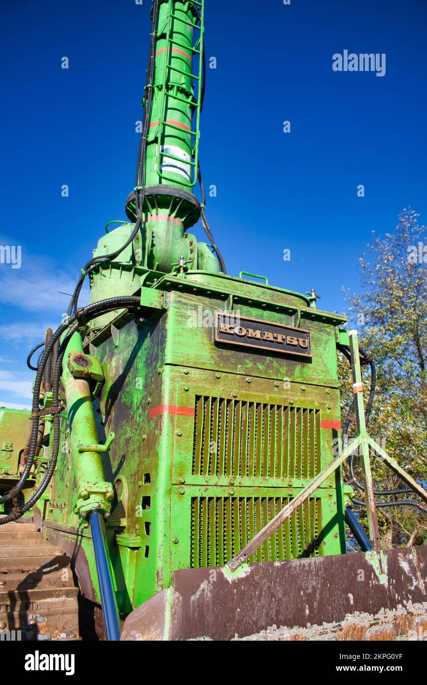 Komatsu bulldozer hi-res stock photography and images - Alamy