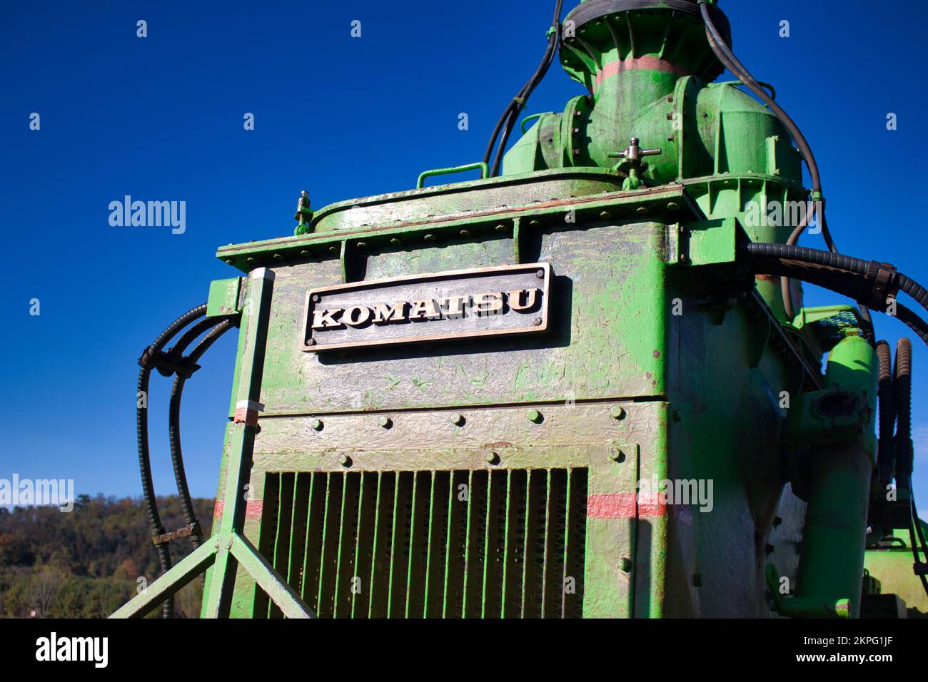 Komatsu bulldozer hi-res stock photography and images - Alamy