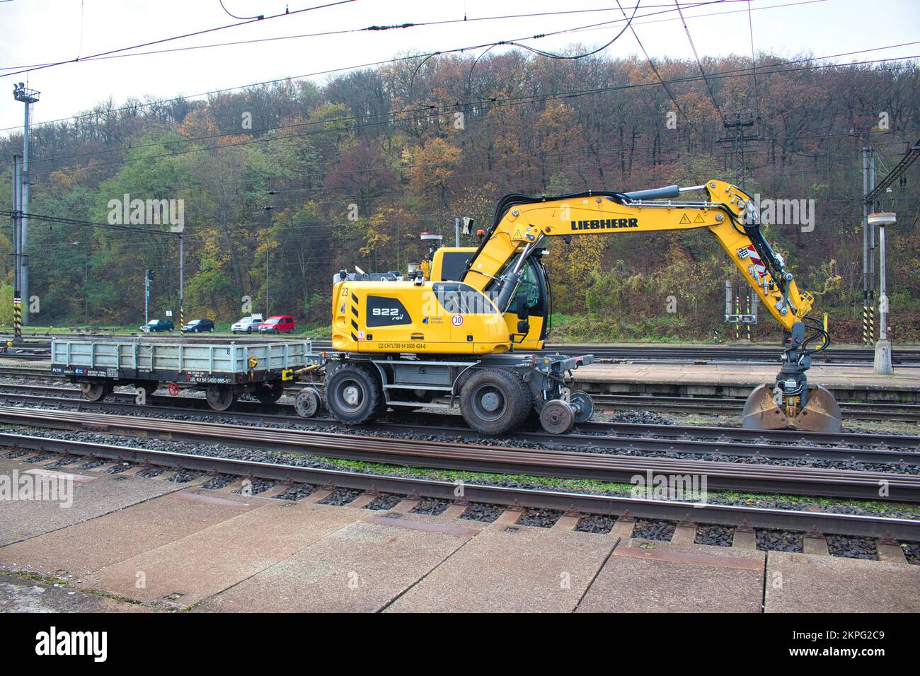Liebherr tractor hi-res stock photography and images - Alamy