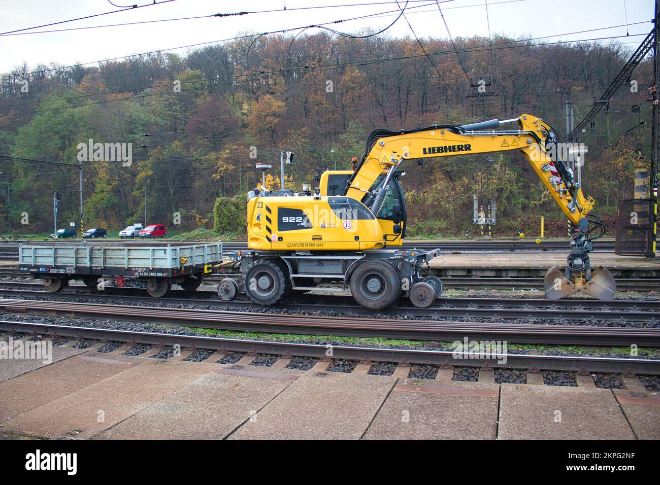 Liebherr tractor hi-res stock photography and images - Alamy