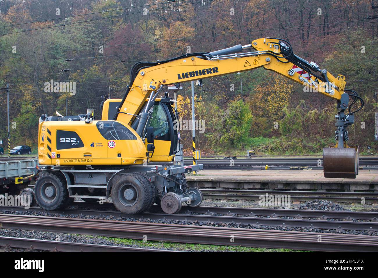 Liebherr tractor hi-res stock photography and images - Alamy