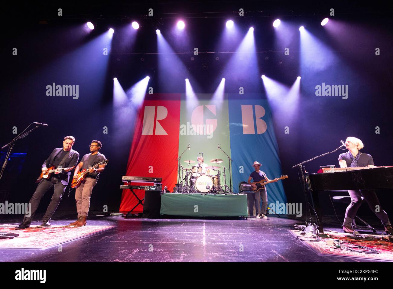 Hanson "Red Green Blue" Tour - Melbourne Stock Photo - Alamy