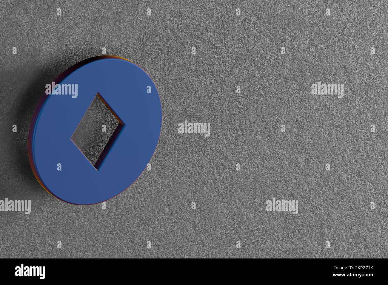 Beautiful abstract illustrations Blue Diamonds Token symbol icons on a ...