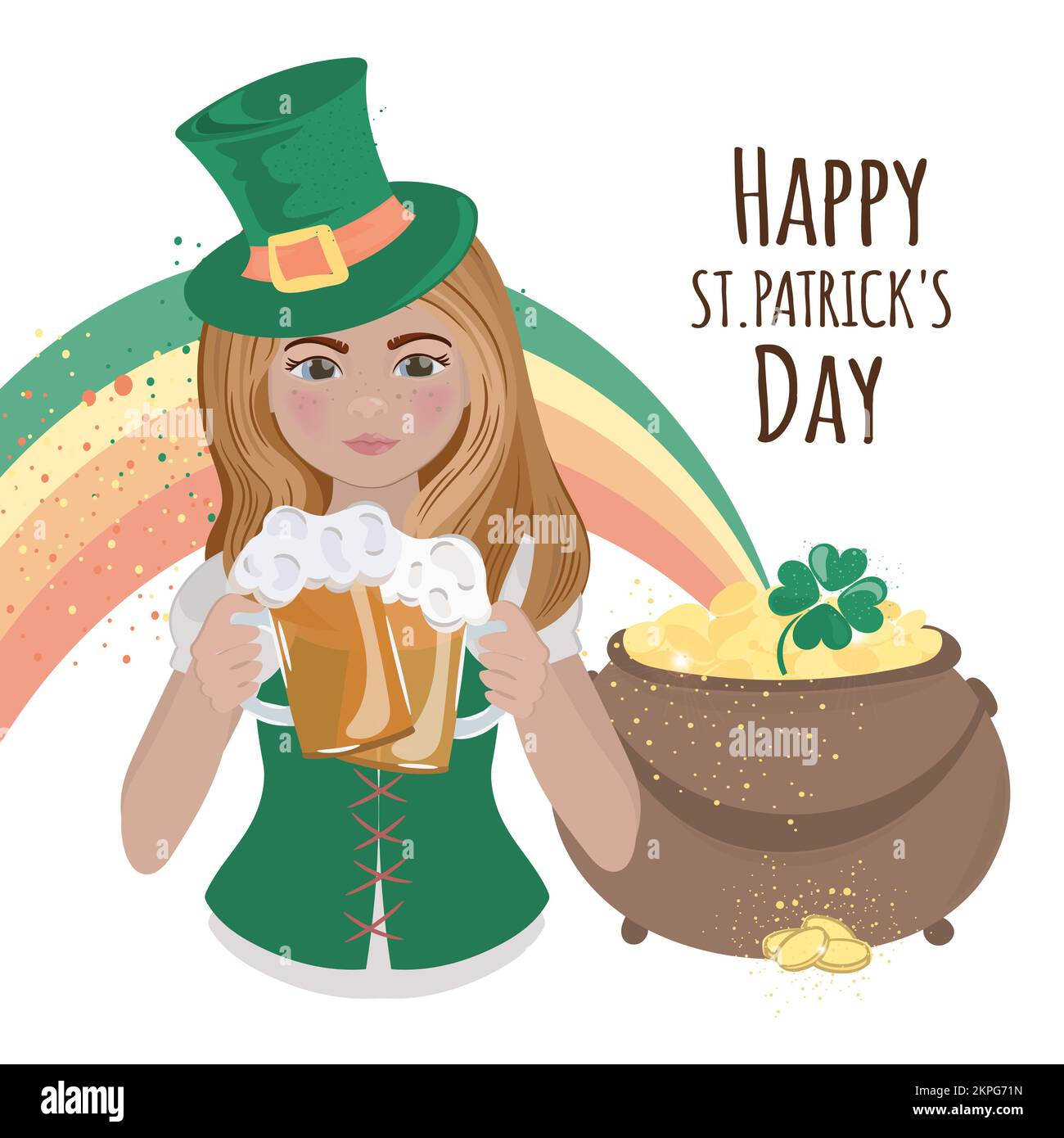 Irish cartoon hi-res stock photography and images - Alamy