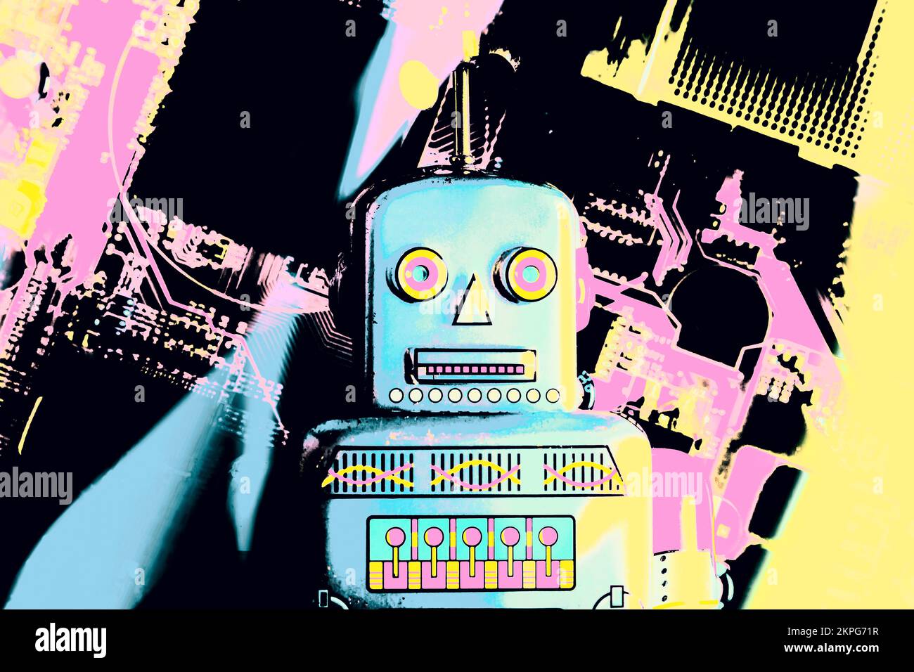 1960s toy robots hi-res stock photography and images - Alamy