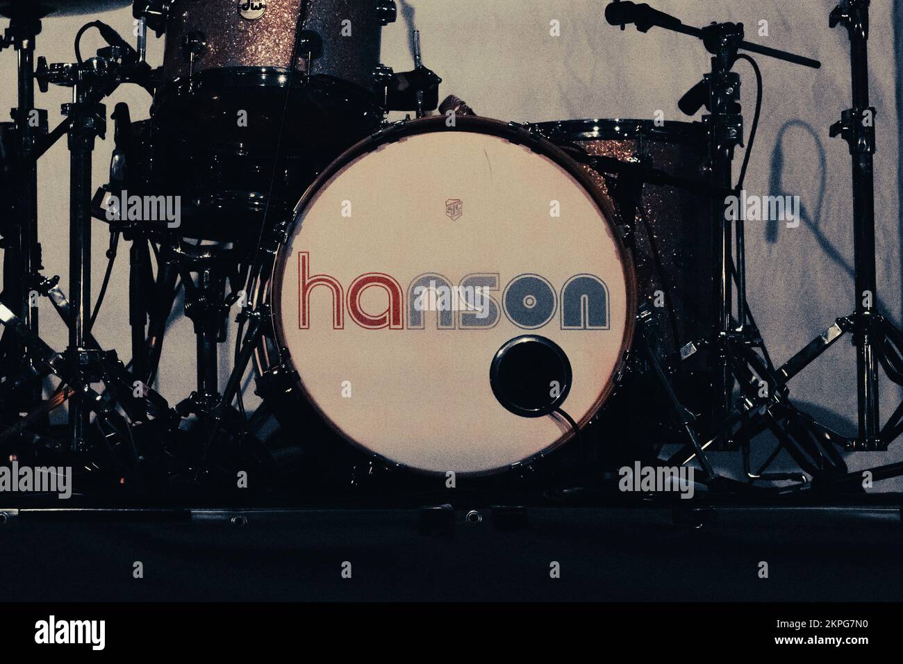Hanson "Red Green Blue" Tour - Melbourne Stock Photo - Alamy