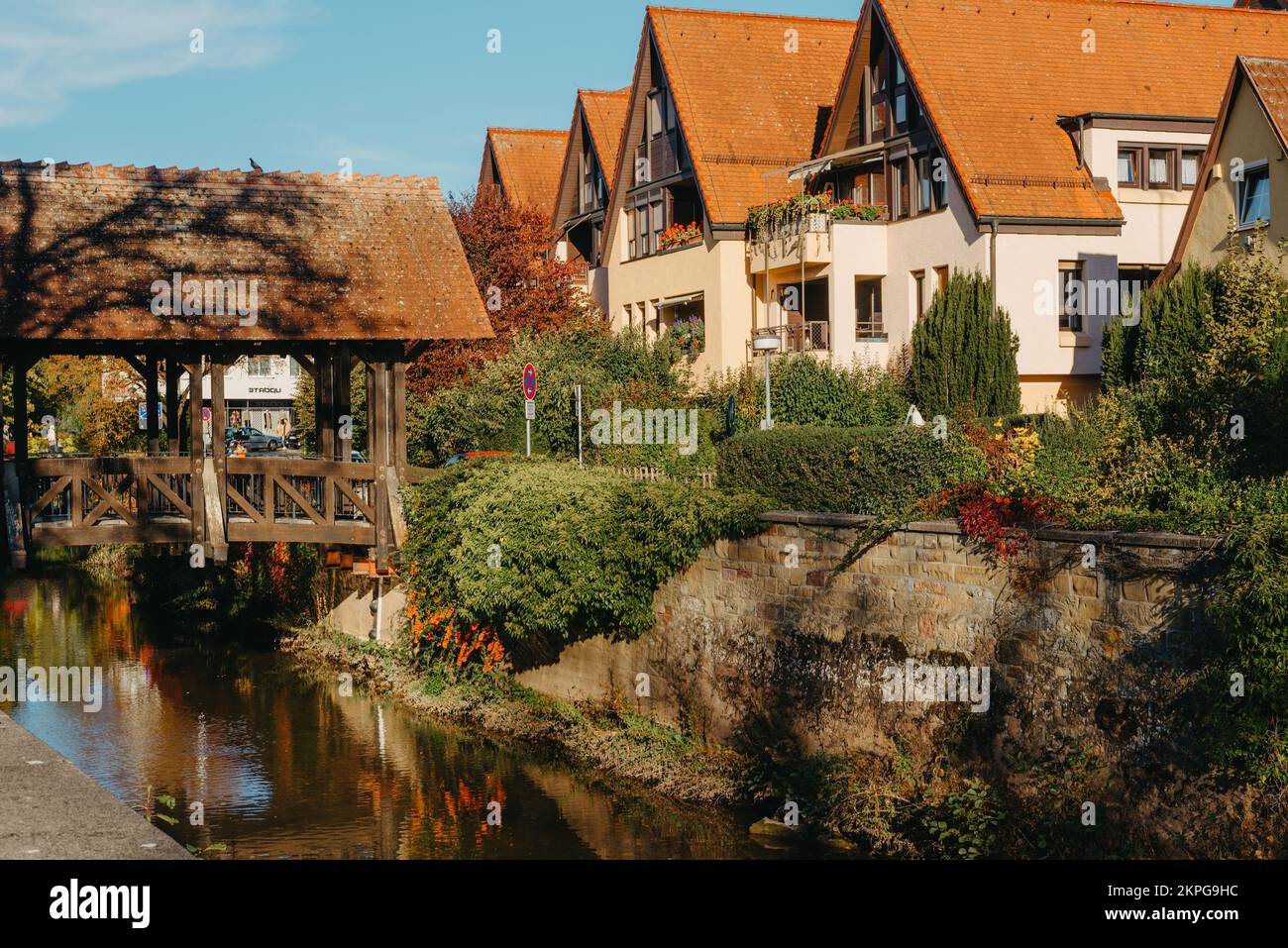 Old national German town house in Bietigheim-Bissingen, Baden ...