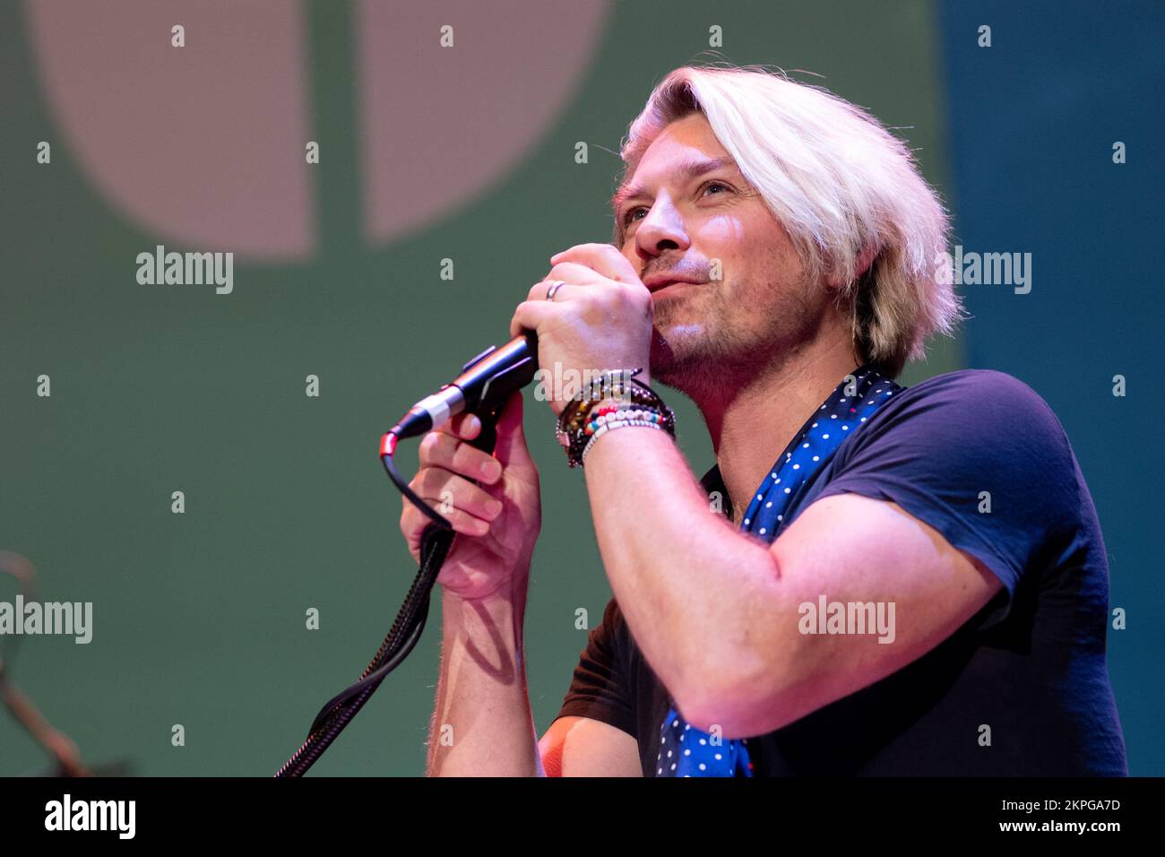 Hanson "Red Green Blue" Tour - Melbourne Stock Photo - Alamy